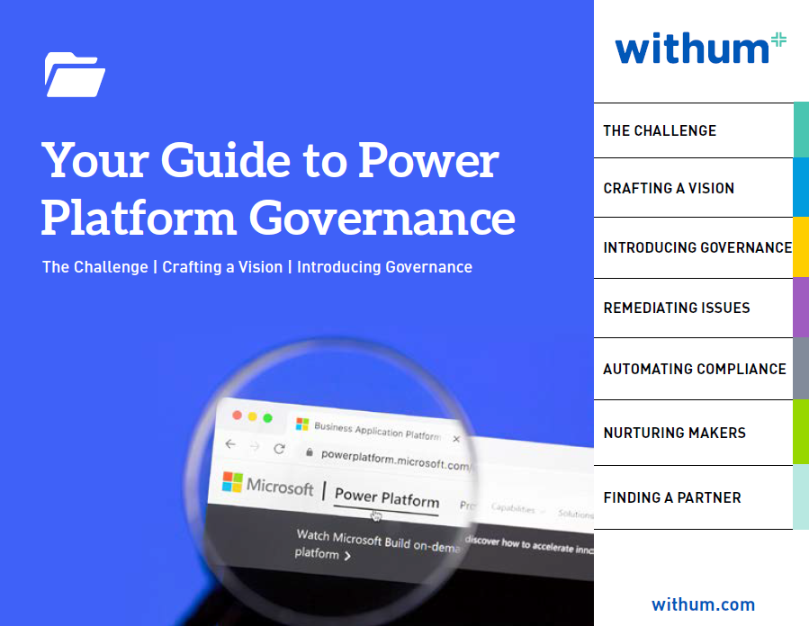 Your Guide to Power Platform Governance - Withum