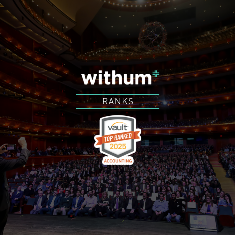Withum Soars on Vault Top Accounting Firm - Withum